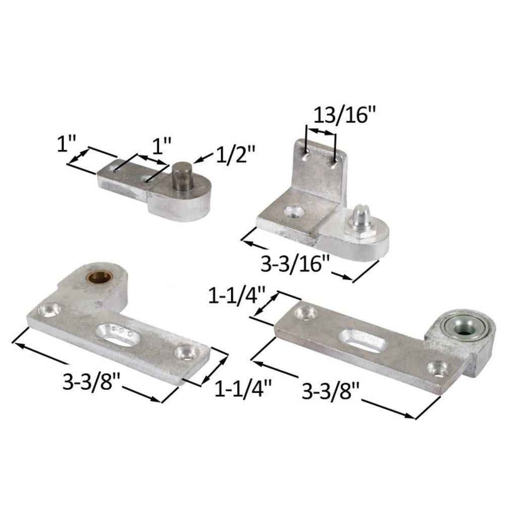 Commercial Aluminum Storefront Door Right Hand Pivot Set