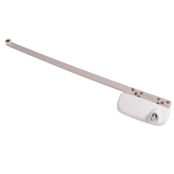 Truth Window Hardware - White Ellipse Left Hand Operator