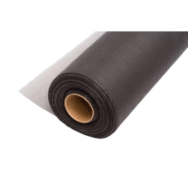 Black Fiberglass Screen Cloth - Durable 30" x 100' Roll