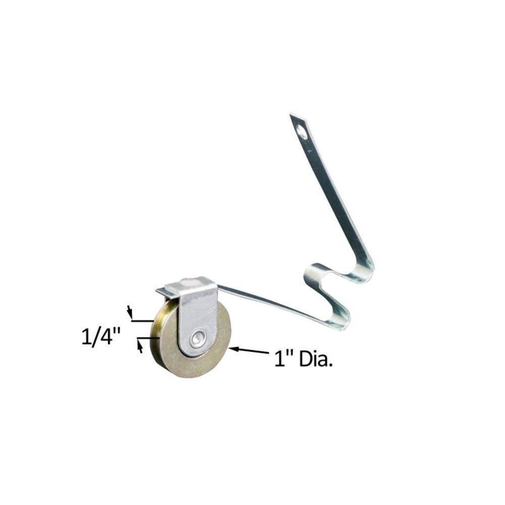 Steel Ball Bearing Screen Door Roller - Spring Tension Style
