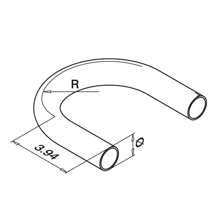 Q-Railing 1-1/2'' Round Profile 180-Degree Connector