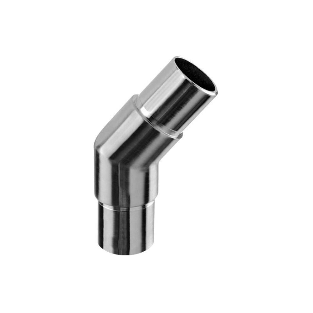 Q-Railing 35-degree Round Profile Handrail Connections