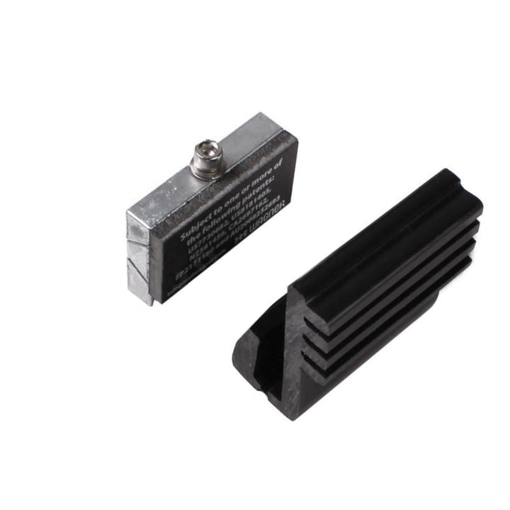 Q-Railing Black Panel Grip Mount - Secure Your Panels