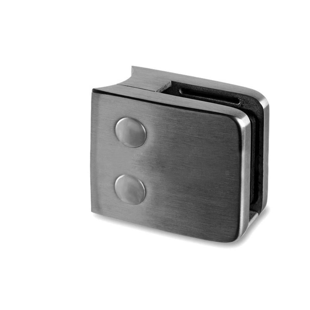 Q-Railing Glass Clamp for Round Profile - Removable Plate