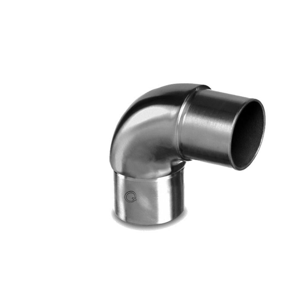Q-Railing Round Profile Handrail 90-Degree Corner Connection