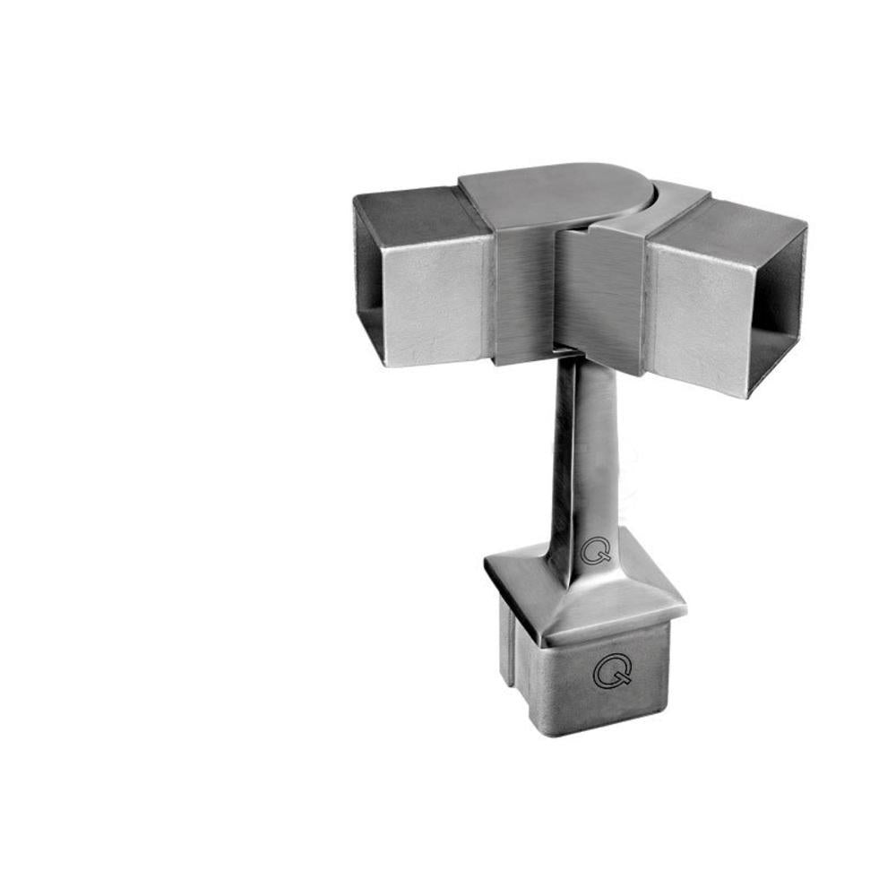 Q-Railing Square Line Adjustable Top Post Bracket 0-70°