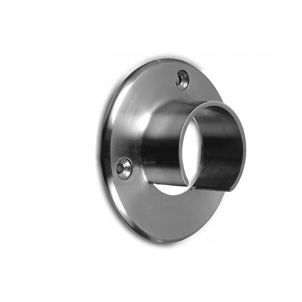 Q-Railing Wall Flange for 1.66 Inch Cap Rail - Round