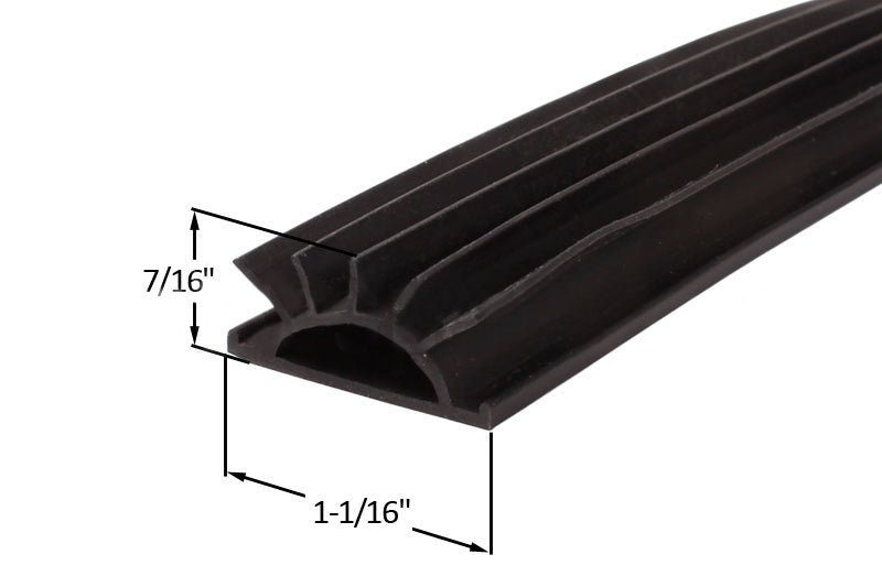 Replacement Weatherstripping Rubber Door Bottom Seal Insert