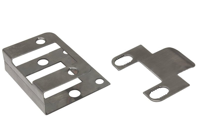 Adjustable Out-Swing Strike Plate for Door Security Hardware