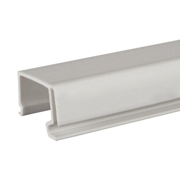 White Tri-Lite Window Snap-In Channel - Screen Door Hardware