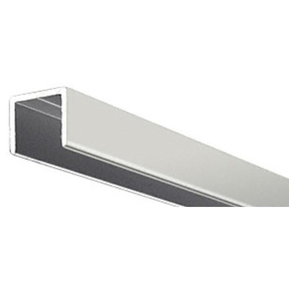 Showcase Door Hardware - Brite Anodized Aluminum U-Channel