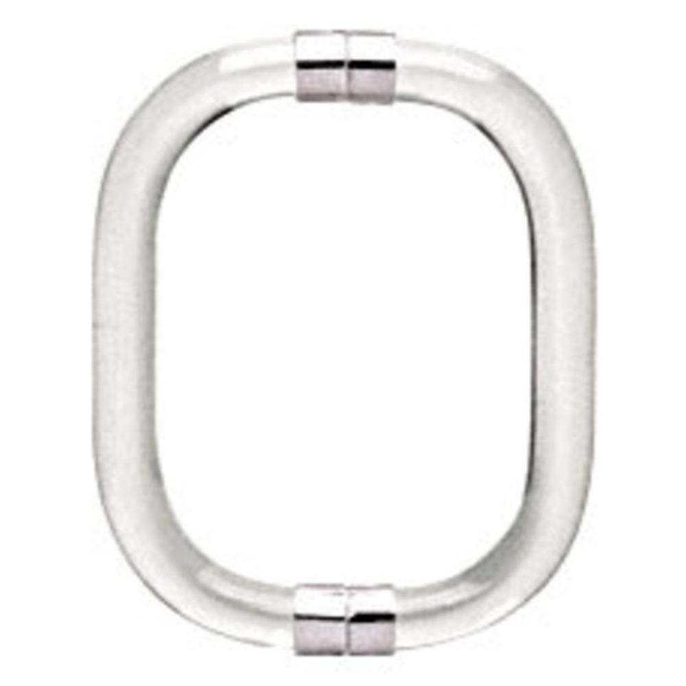 Shower Door 8 Smooth Style Acrylic Back-to-Back Pull Ha