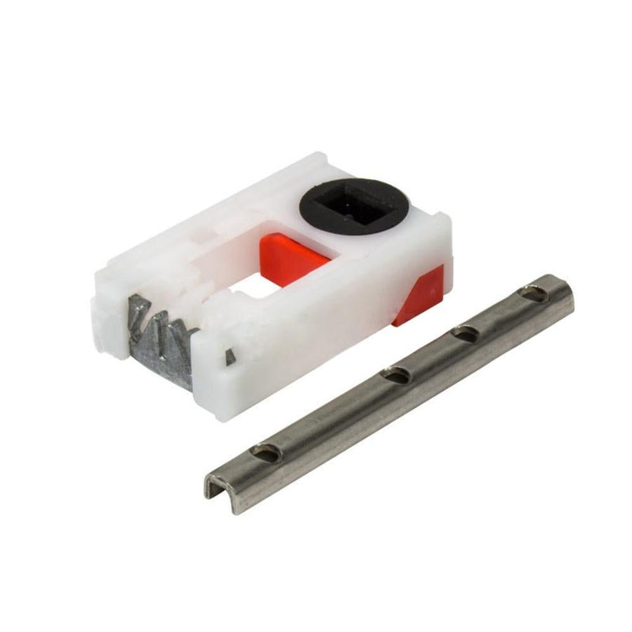 White Sliding Window Brake Shoe with Pivot Bar - Replacement