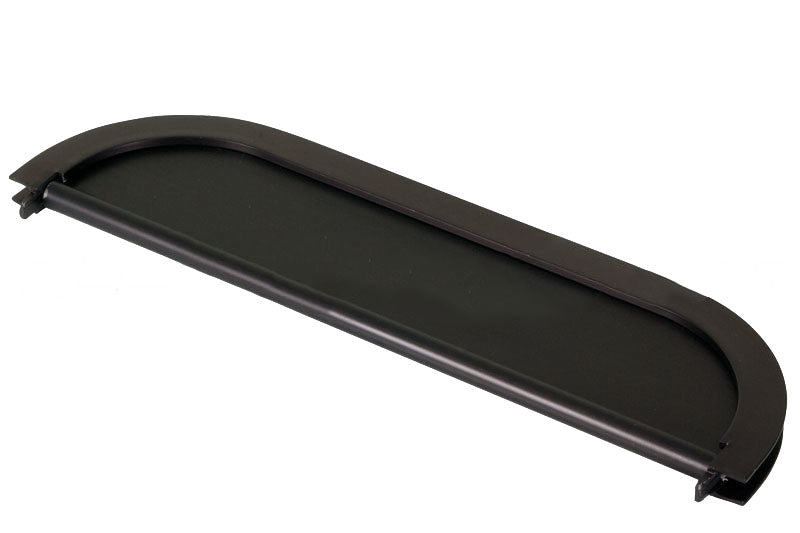 Sleek Black Mail Slot - Commercial Door Hardware for Metal