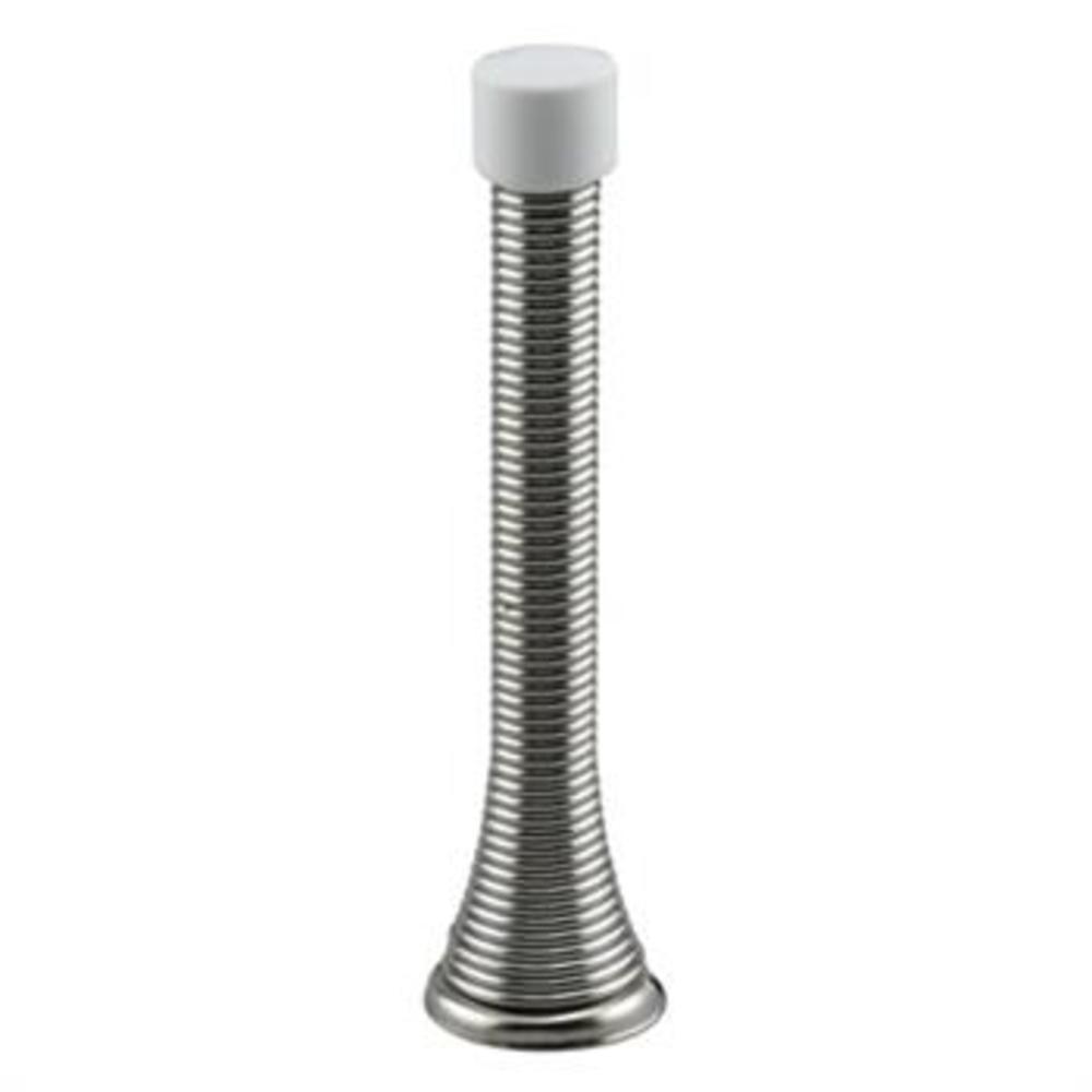 Sleek Chrome Flexible Door Stop - 4 Inch Commercial Hardware