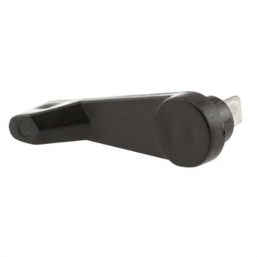 Black Sliding Patio Door Hardware - 2" Handle Latch Lever