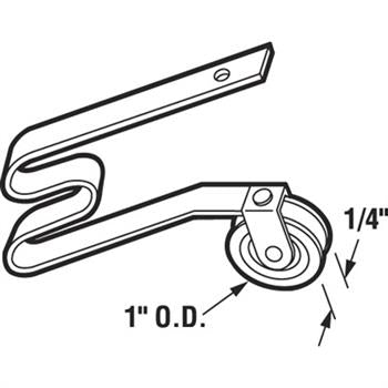 Sliding Screen Door Roller - Stainless Steel Ball Bearings