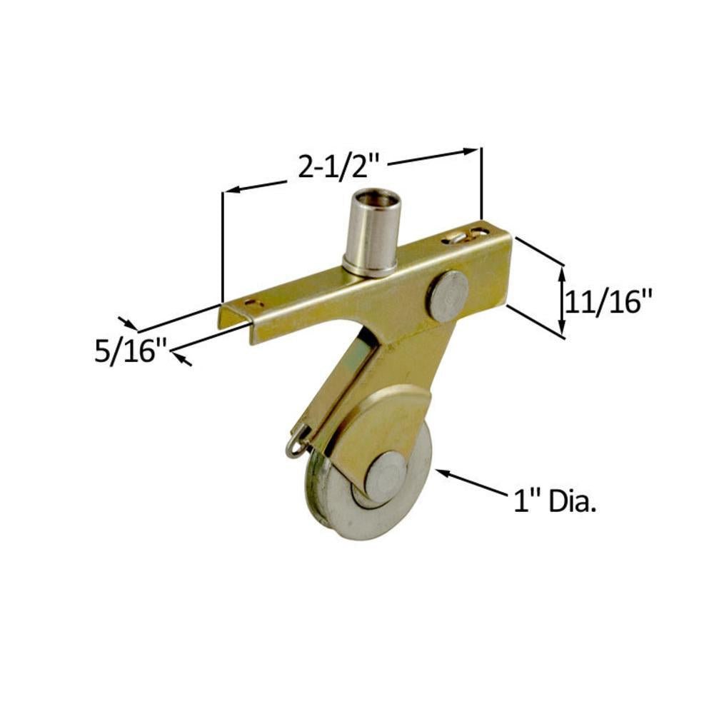 Steel Center Groove Sliding Screen Door Roller Replacement
