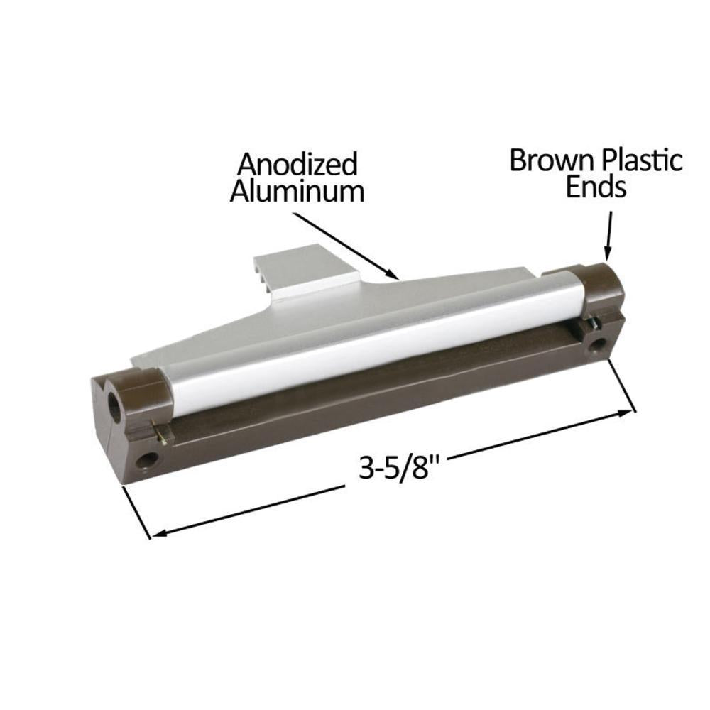 Sliding Patio Screen Flip Latch With 3-5/16 Screw Holes