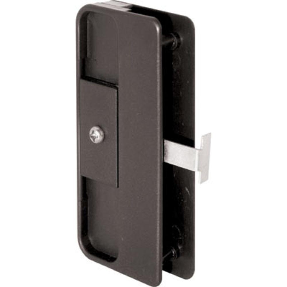 Black Sliding Screen Door Hardware - Mortise Latch & Pull