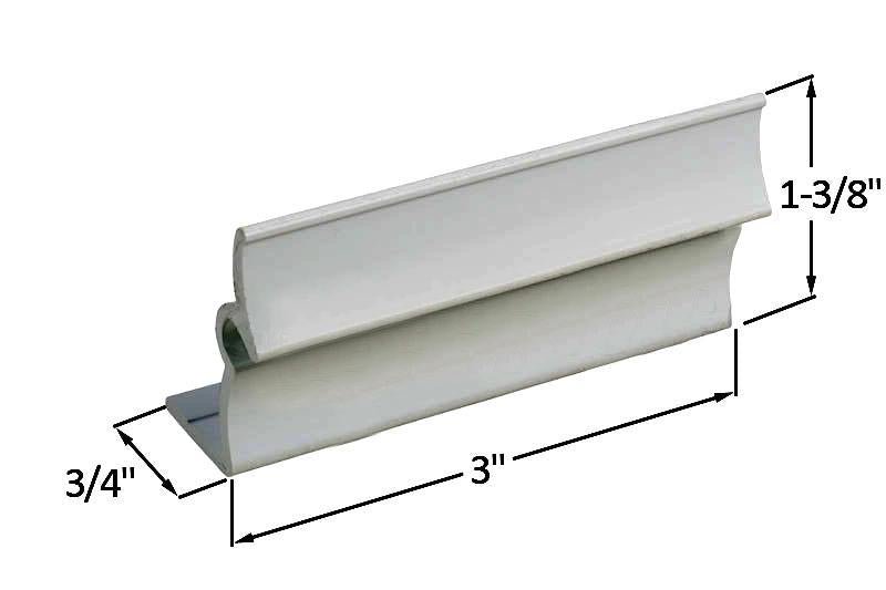 Sliding Window Panel Holder – 3" Gray Support