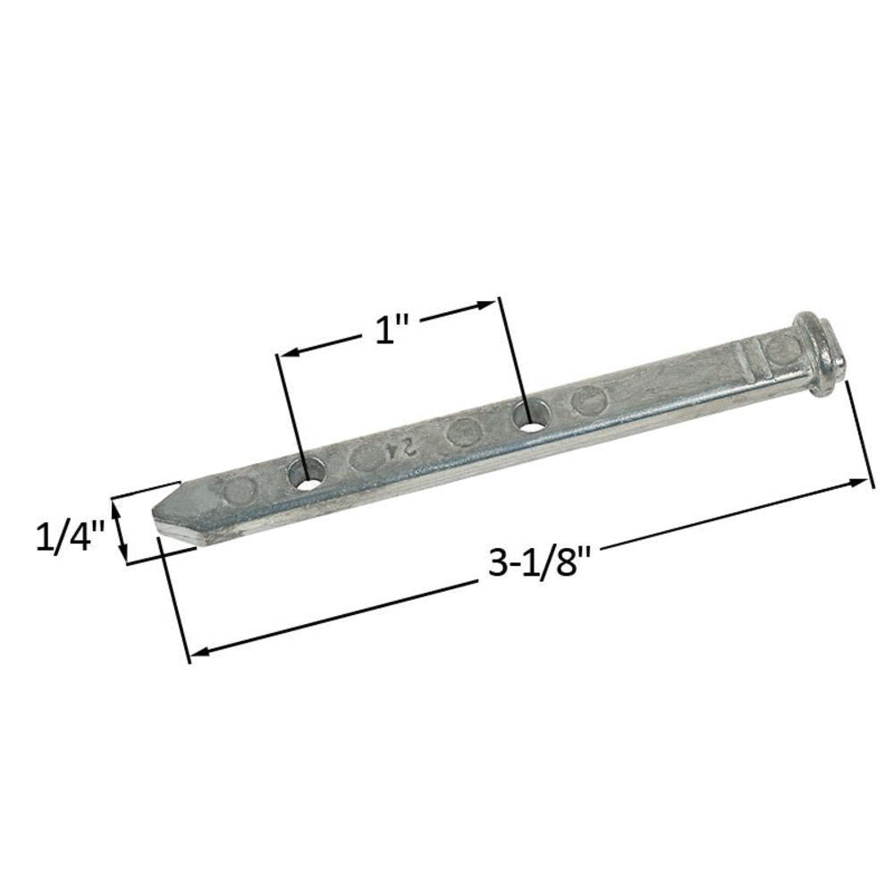 Sliding Window Pivot Bar Replacement – Durable 1/4" x 3-1/8"