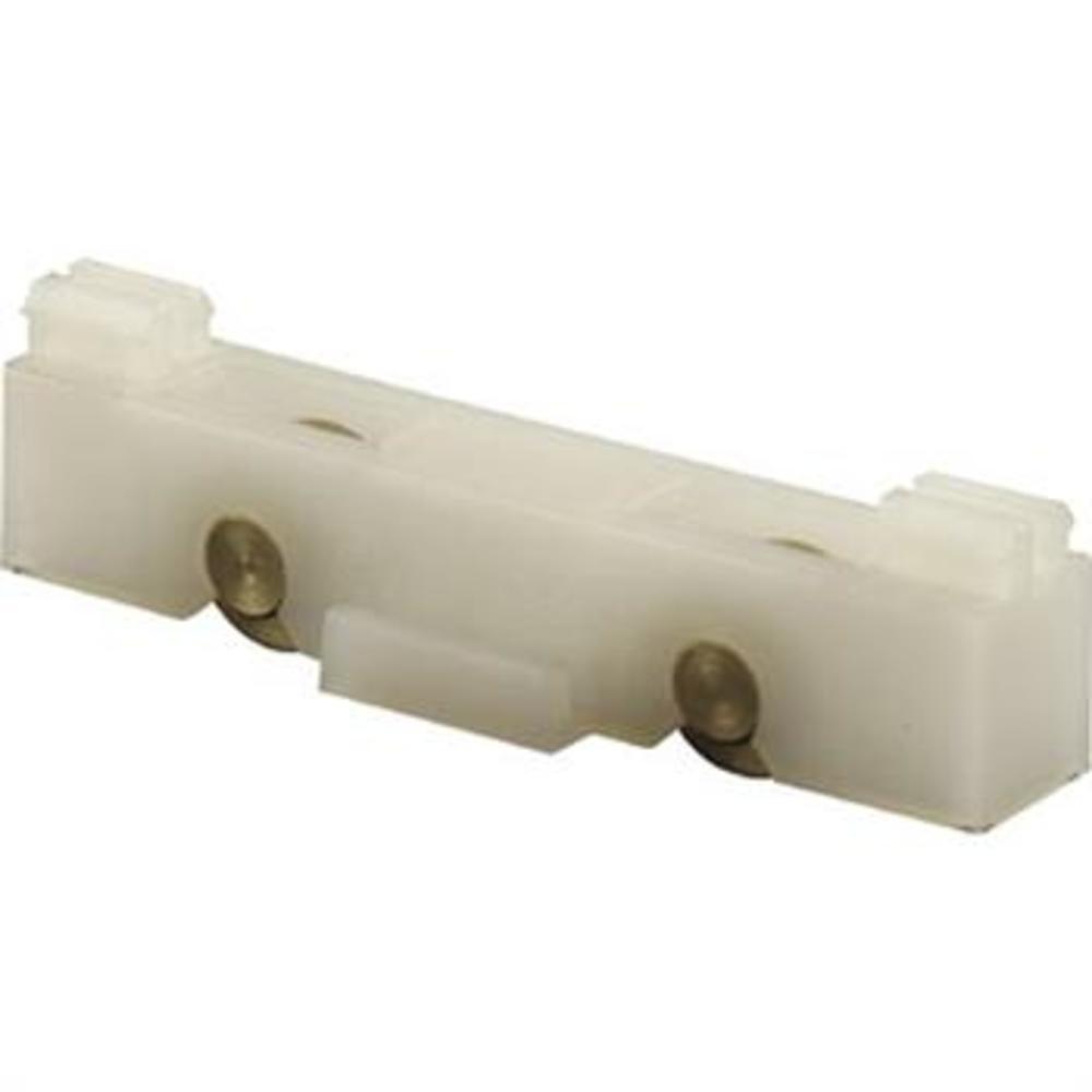 Sliding Window 3/8 Flat Edge Tandem Brass Roller With 2