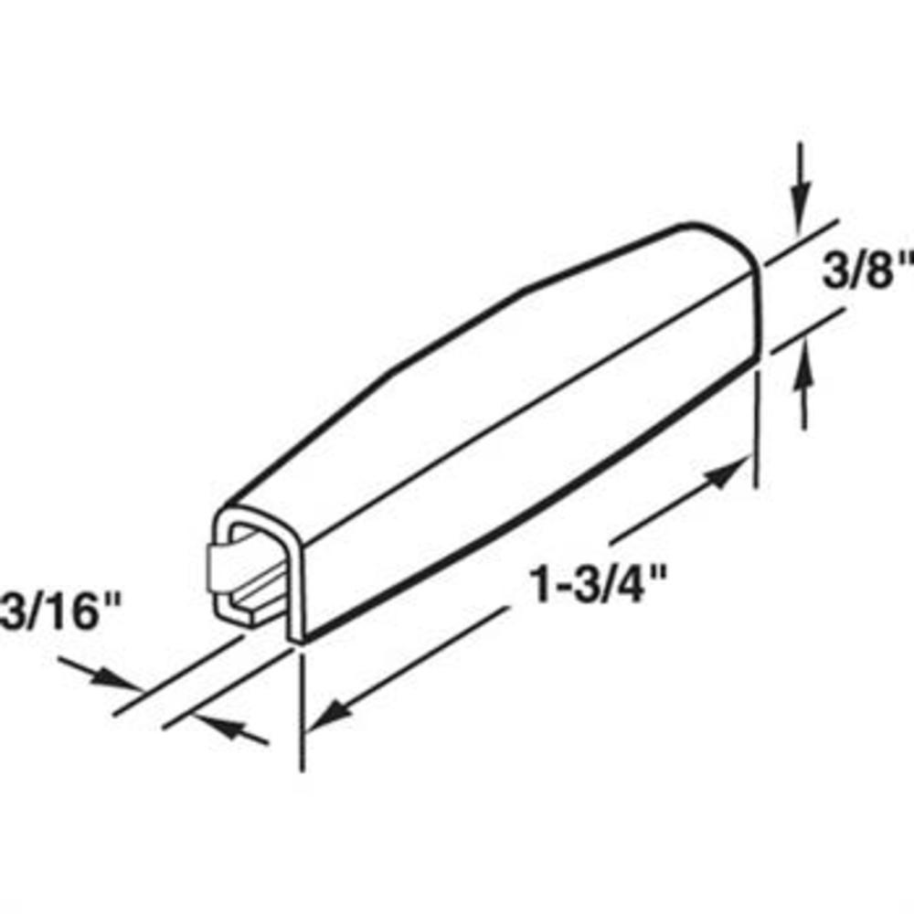 Snap-On Aluminum Vent Lock for Sliding Windows - Secure Fit