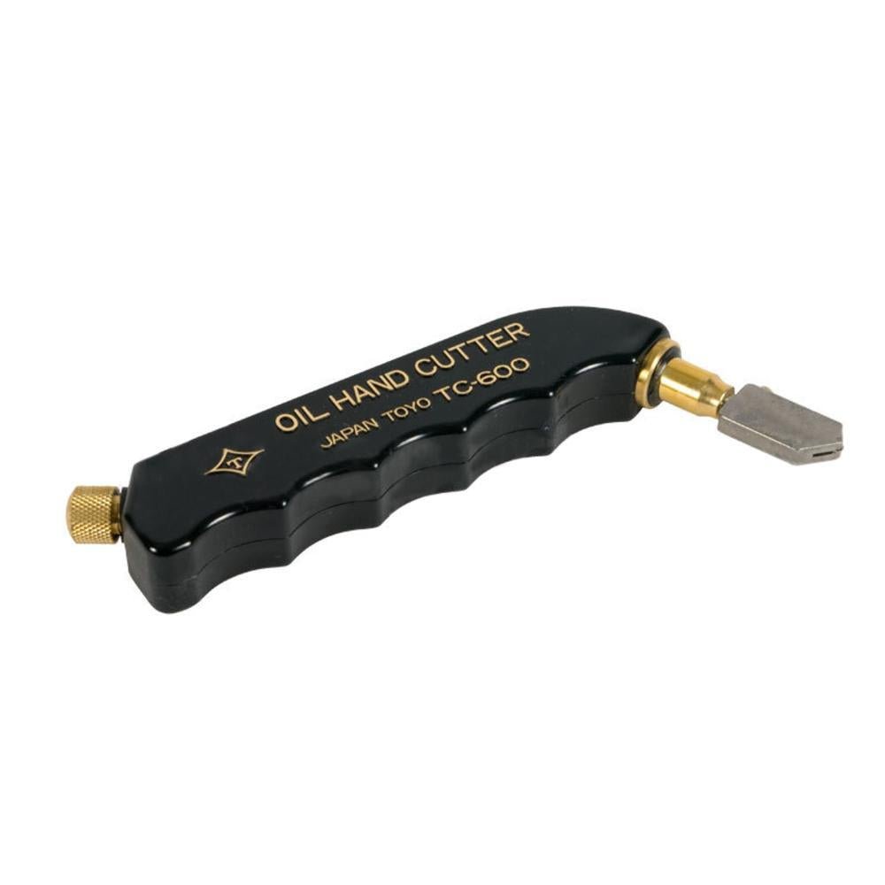 Tap Wheel Glass Cutter - Toyo Pistol Grip Tool for Precision