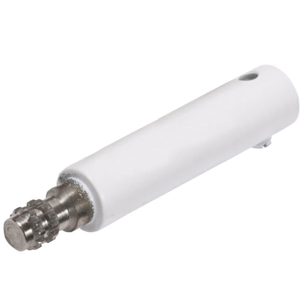 Truth Window Hardware - White Crank Handle Extension