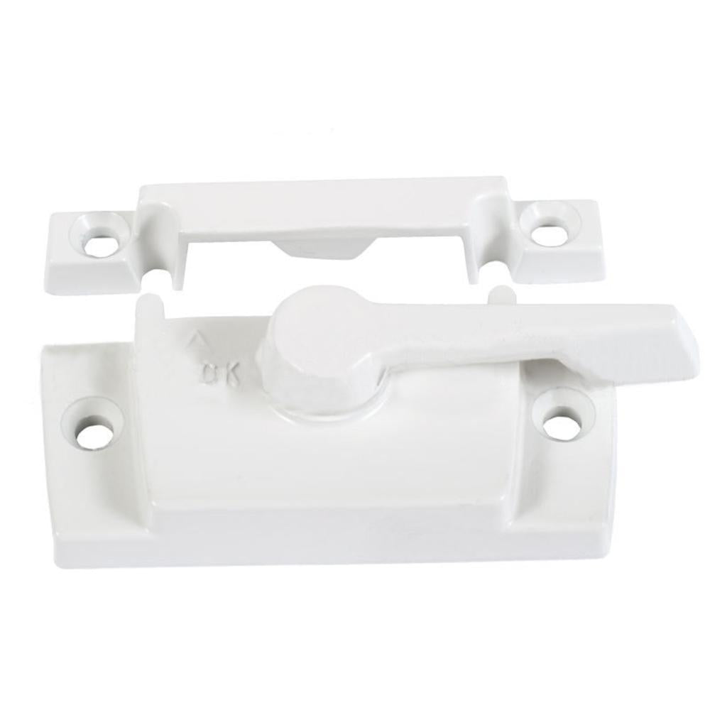 Truth Window Hardware – Trimline Cam Lock & Keeper White