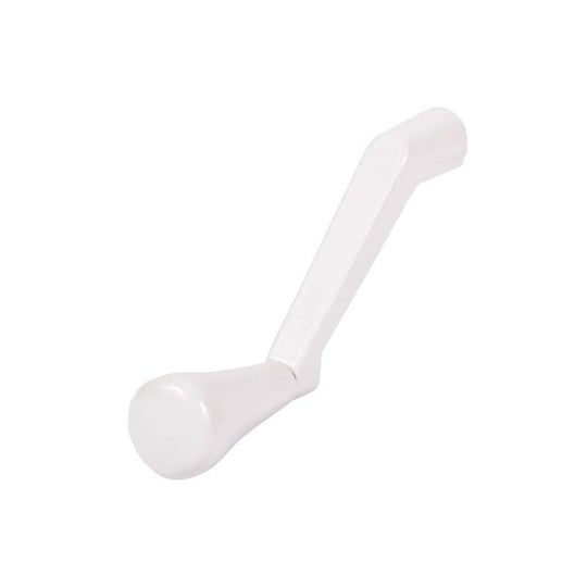 Truth Window Hardware - ADA Crank Handle White 5/16" Spline