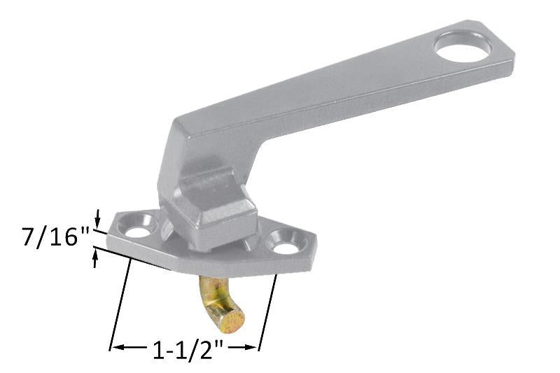 Truth Window Hardware - Aluminum Right Hand Security Handle