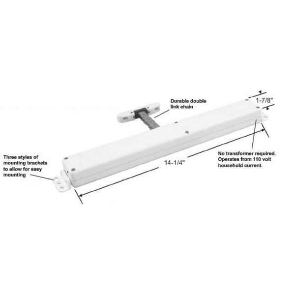 Truth Hardware Marvel Motorized Window & Skylight Operator