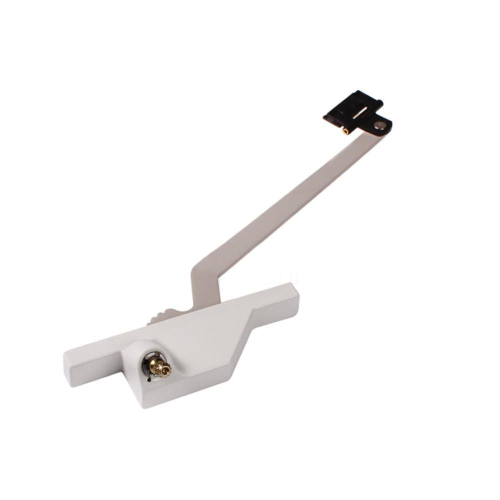 Truth Window Hardware - White Casement Operator & Pivot Shoe
