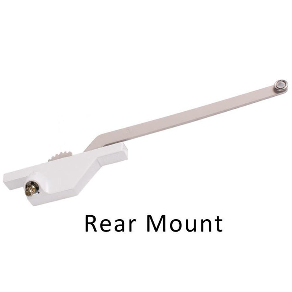 Truth Window Hardware - Left Hand Casement Operator - White