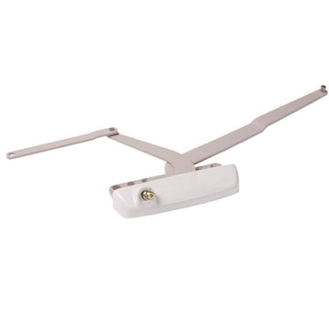 Truth Window Hardware - Right Hand Dual Arm Operator, White