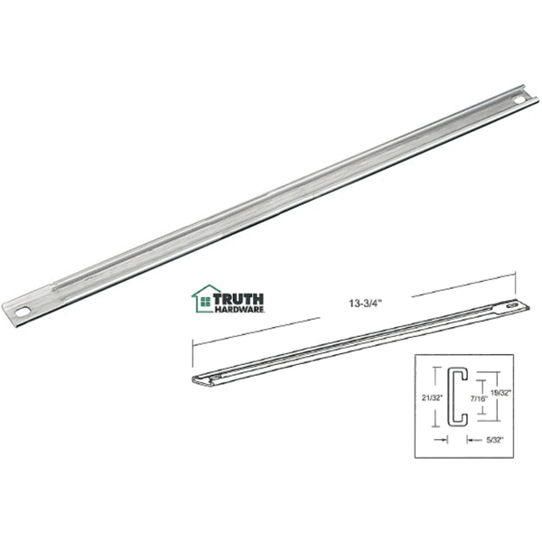 Truth Hardware 13-3/4 Casement Window Operator Track