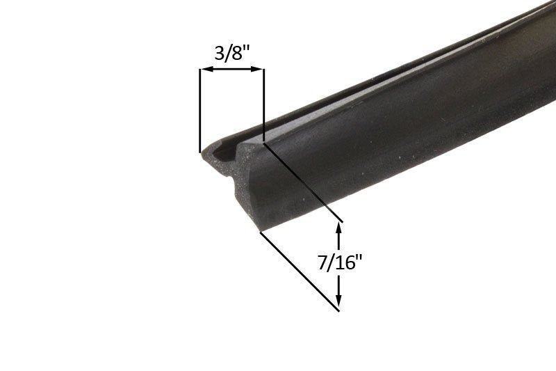 Kawneer Push-In Glazing Gasket – 3/8 Inch Storefront Insert