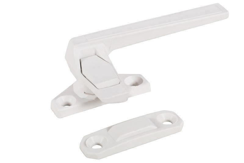 White Right Hand Window Cam Handle with Keeper - Durable